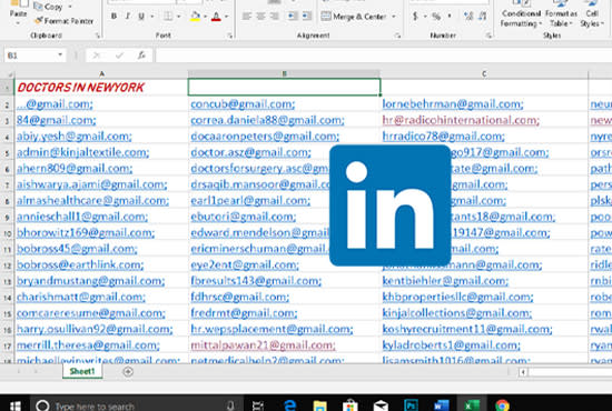 Scrape targeted niche based emails for your business by Navdeepsingh786 | Fiverr