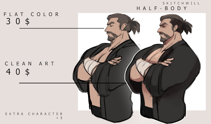 Art & Collectibles Halfbodies Drawing & Illustration Digital etna.com.pe