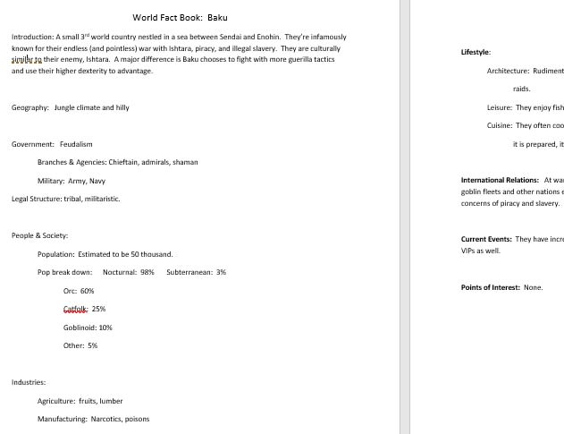 Create pc backstory, interesting npc, one shot adventure, campaign ...