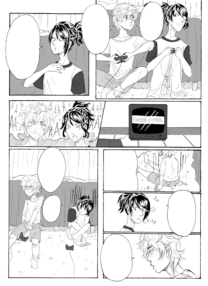 Draw one shot comic by Mandybot | Fiverr