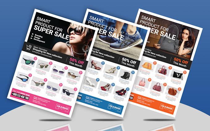 Design product sale catalog or flyer by Graphicsite703 | Fiverr