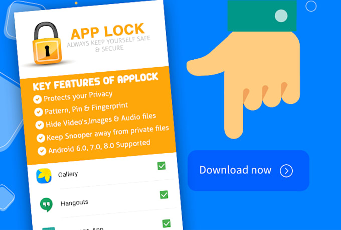 Design attractive feature graphic for play store by Laiqurrehman | Fiverr