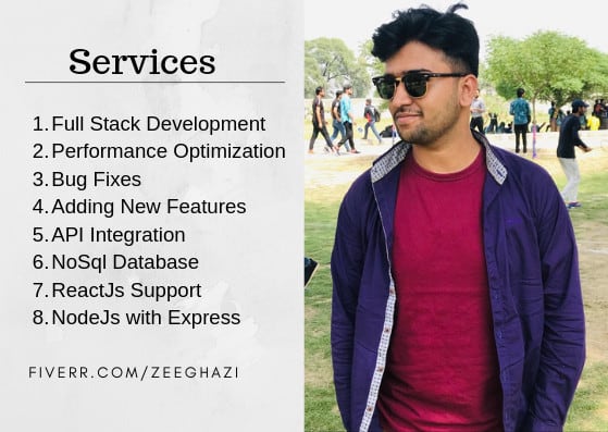 Be your full stack mern or mevn developer by Zeeghazi | Fiverr