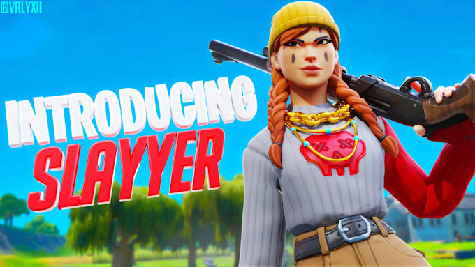 Make you a professional fortnite thumbnail by Valyxii | Fiverr