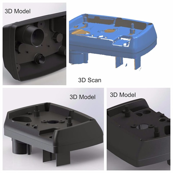 Do reverse engineering on 3d scan data or point cloud data by ...