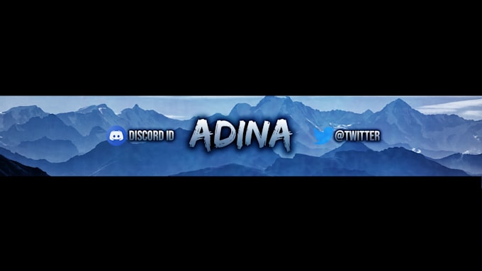 Make you a custom youtube banner by Adina_gx001 | Fiverr