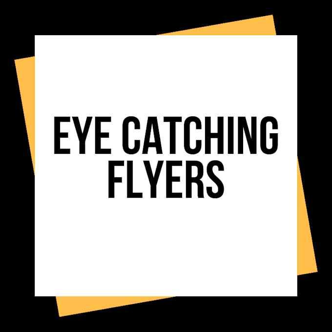 Create eye catching flyers by Helenstorms | Fiverr