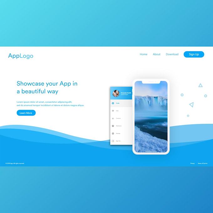 Create website ui and mobile app ui design by Ludious | Fiverr