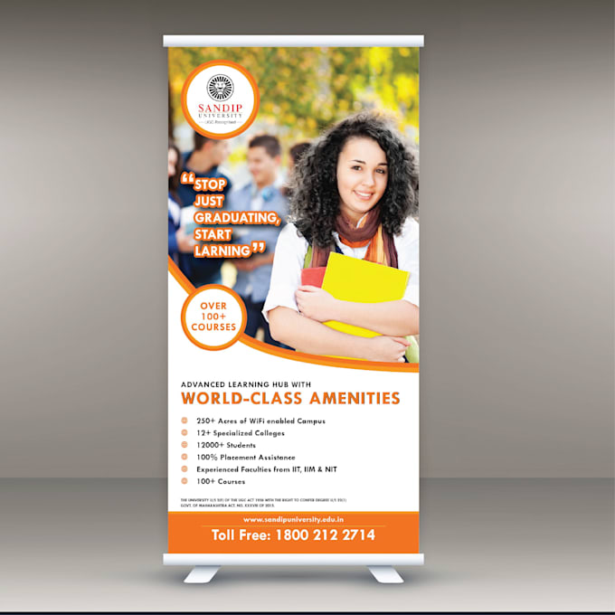 Standee design for event by Sandipdeshmu723 | Fiverr