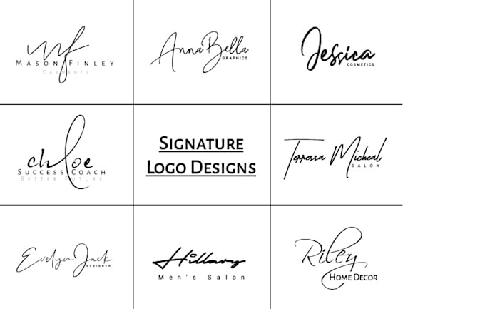 Design professional signature logo by Nimraahtariq | Fiverr
