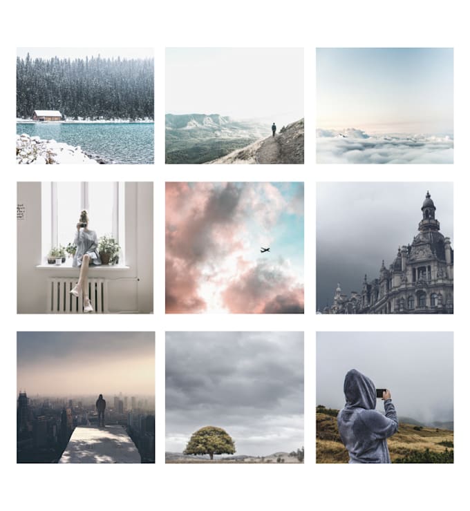 Curate stunning images for your instagram by Emmijohanna | Fiverr