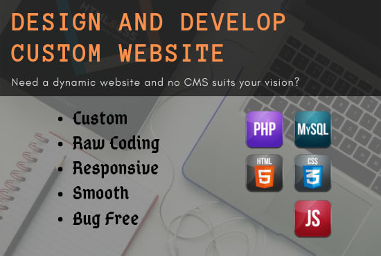 Create a custom website with php, mysql by Noiem_uddin | Fiverr