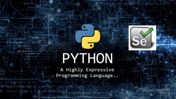 Make python bots, webautomation and scraper python selenium by Muqadir ...