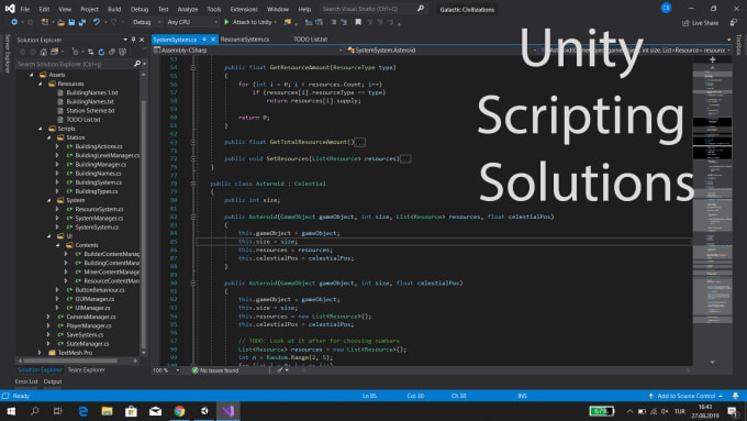 Create A C Sharp Script For Your Unity Project By Cembelentepe Fiverr