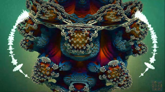 Create a 3d sound reactive visualizer for you by Bl8ant | Fiverr