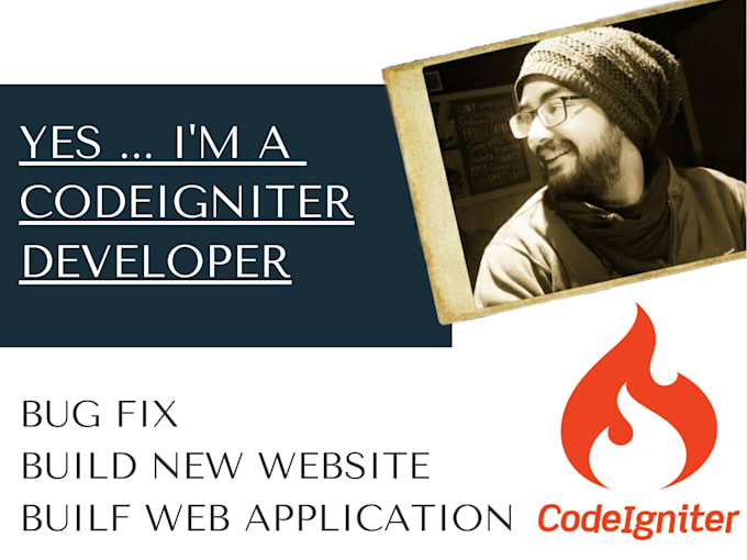 Be your codeigniter developer to create your company website by ... Be your codeigniter developer to create your company website by ...