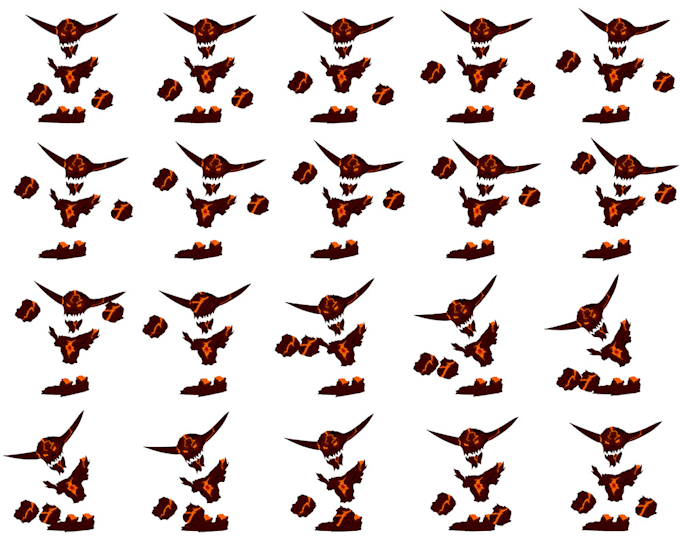 Make gifs into sprite sheets for videos games or more by Omarbloop | Fiverr