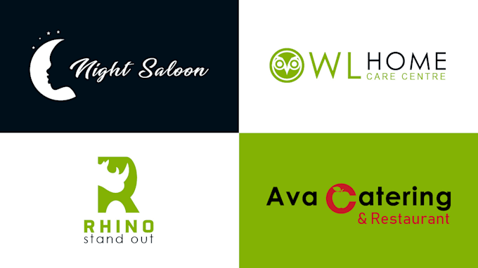 Design modern unique stand out logo by Rx_studio | Fiverr