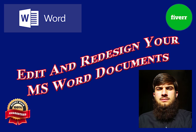 Professionally edit and redesign your ms word documents by ...