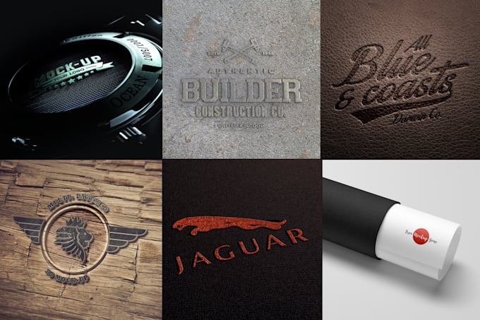 Design photorealistic 3d logo, seal and stamp mockups by Graphics2web ...