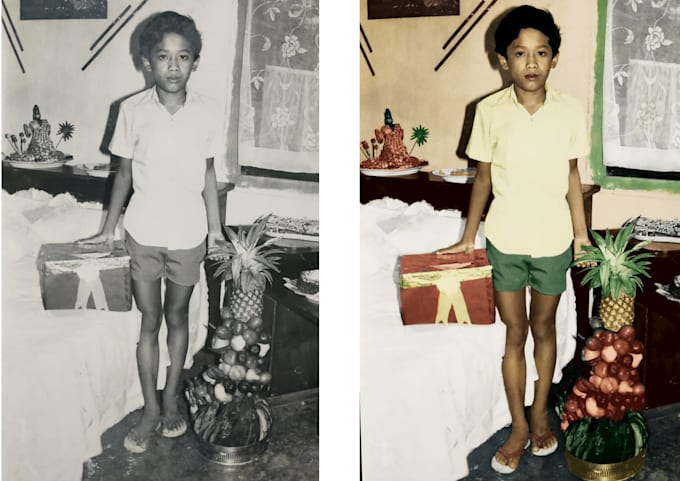 Make old bw photos in color by Makarim1226 | Fiverr