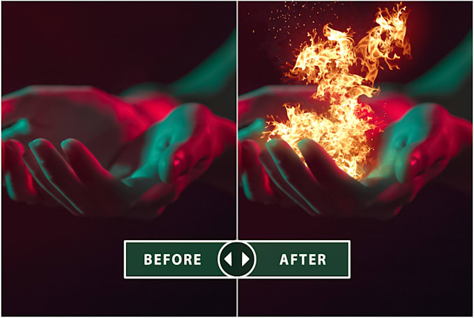 Create a fire effect professionally by Jonastaylee | Fiverr