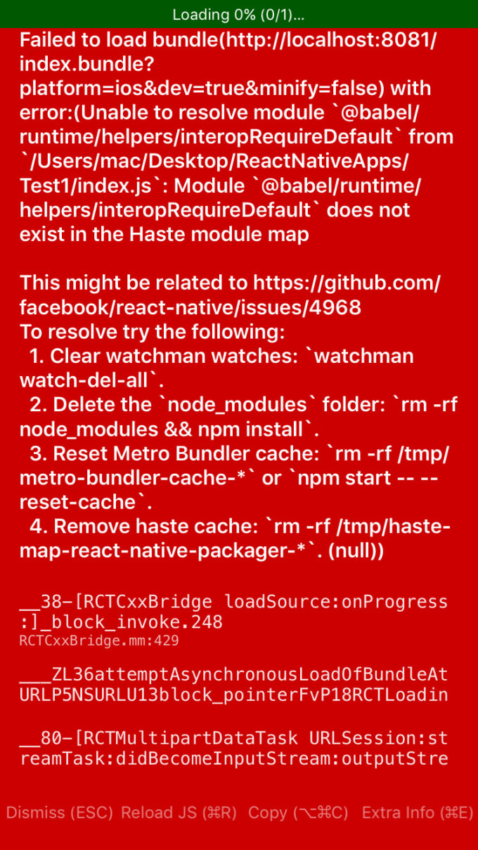 Resolve react native issues by Imdadhussain598 | Fiverr