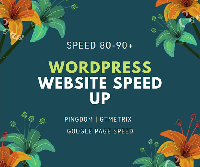 Speed up your wordpress website load in 24 hours by Marzan_wp | Fiverr