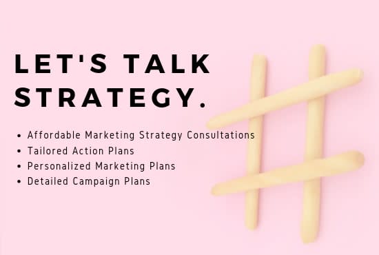 Develop a solid marketing strategy for your brand by Jaimehutkin | Fiverr