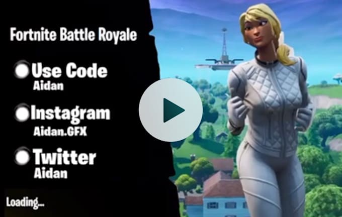 Make you a custom fortnite loading screen intro by Aidanbatez | Fiverr