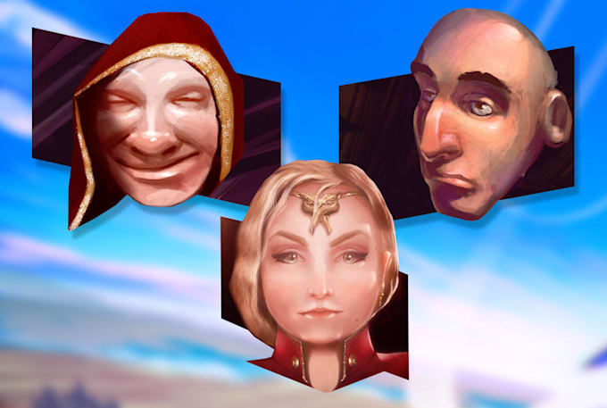 Make character portraits for rpgs and other games by Simplysimonart ...