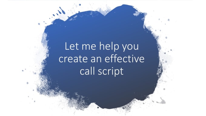 Write effective customer handling call scripts by Kc_robertson | Fiverr Write effective customer handling call scripts by Kc_robertson | Fiverr