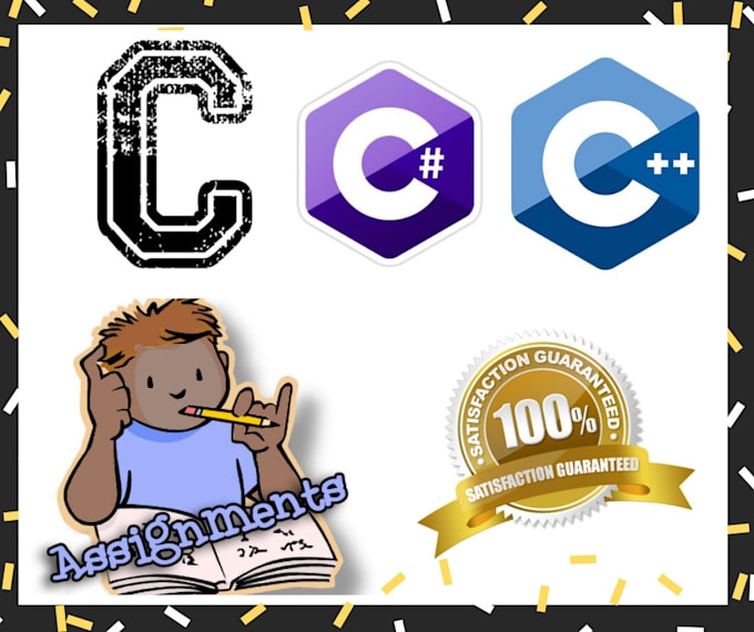 Code in c, c plus plus and c sharp programming assignments by ...