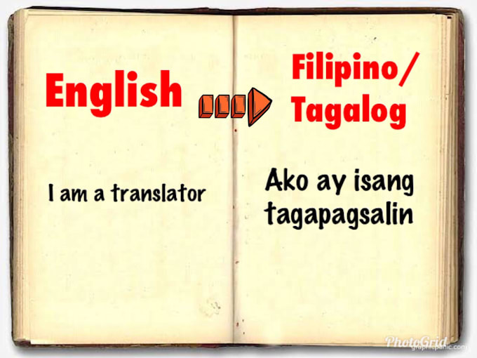 Translate any document from english to filipino or tagalog by Jancyv ...