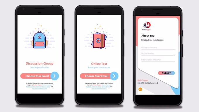 Create an outstanding ui design for your app by Design_it_ninja | Fiverr
