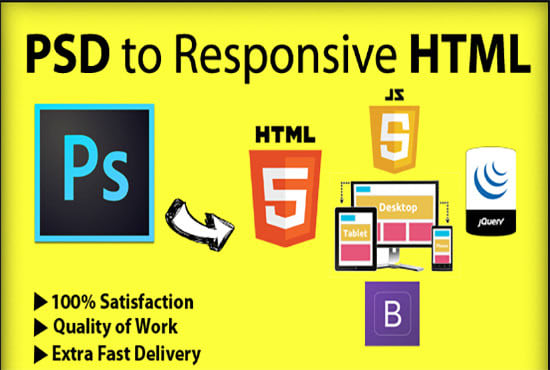 Be your front end web designer, html css bootstrap by Waqassafder | Fiverr