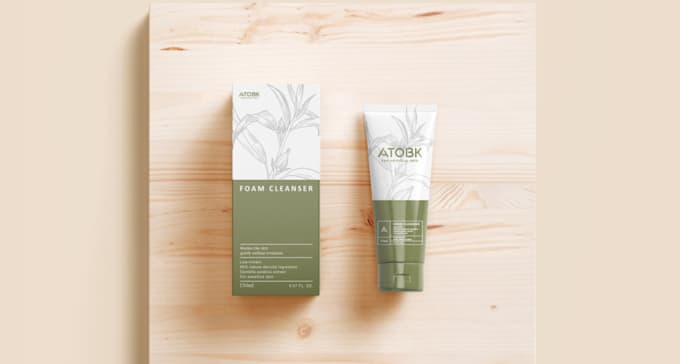 Do clean and attractive cosmetic label design by Nextlvldesigner | Fiverr