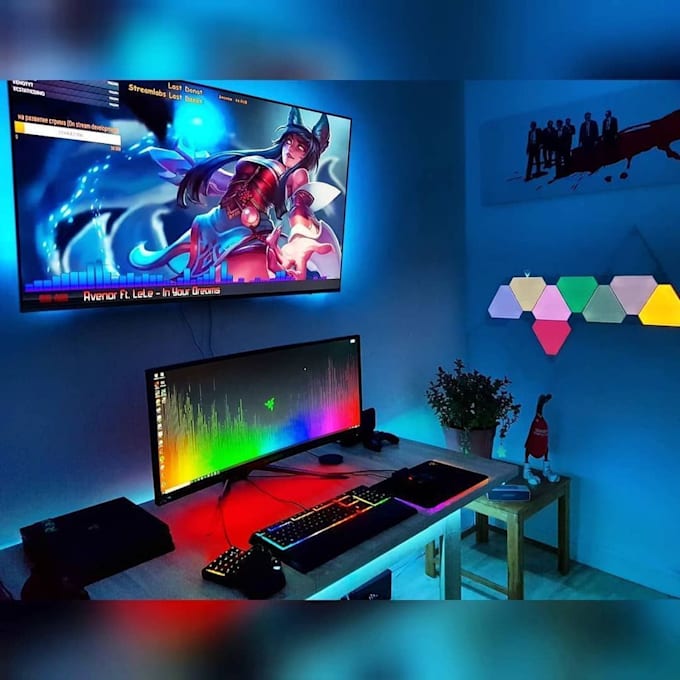 Design a gaming setup to your needs by Brockface16 | Fiverr