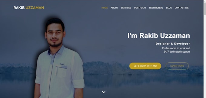 Design your landing page and develop website with php coding by ... Design your landing page and develop website with php coding by ...