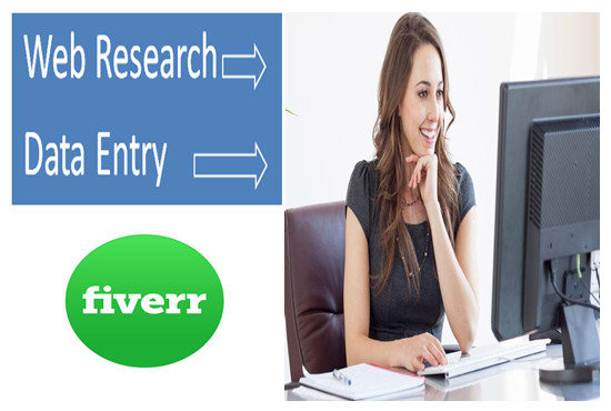 Do professional web research, data entry by Nmlimon | Fiverr