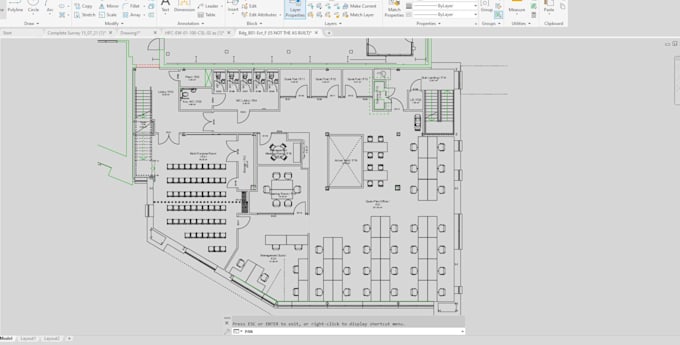 Create floor plans and finalise topographical surveys in autocad by ...