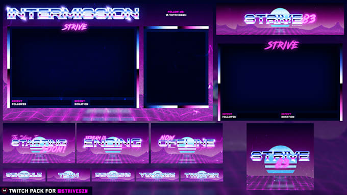 Design an awesome livestream revamp by Megsgraphics | Fiverr