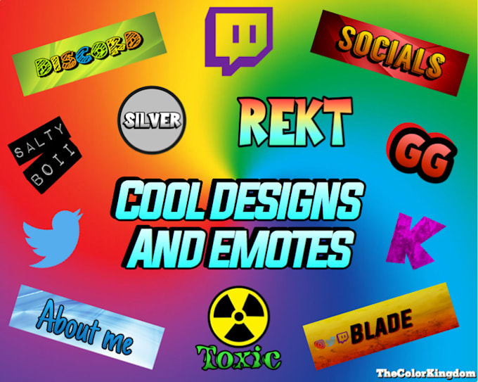 Make fun and interesting text based designs by Thecolorkingdom | Fiverr