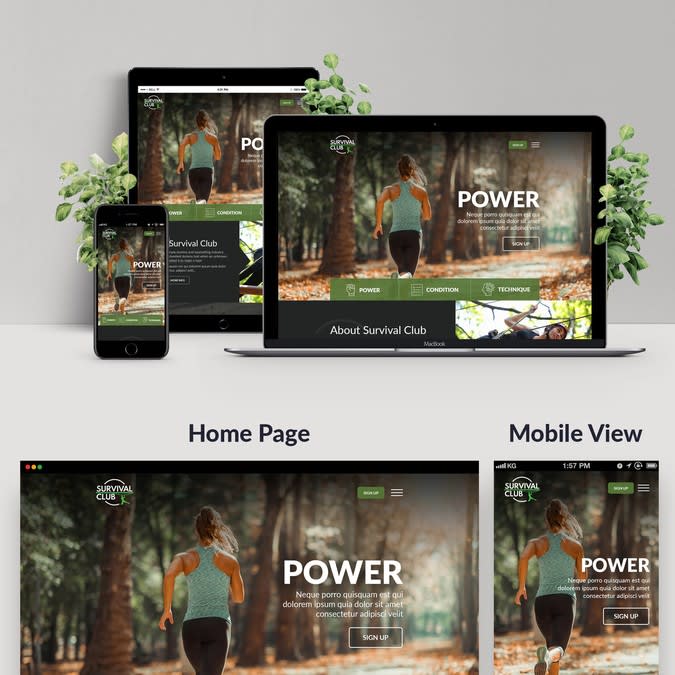 Create a professional website design by Graphicsmstr | Fiverr