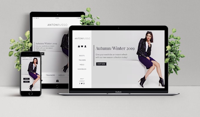 Design an elegant sleek and usable website by Holigraphics | Fiverr