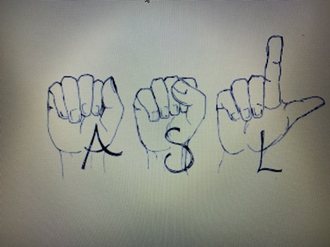 Translate english to american sign language asl by Dakotaweaver121 | Fiverr
