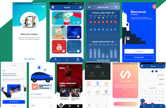 Design a beautiful screens with flutter by Otothappy | Fiverr