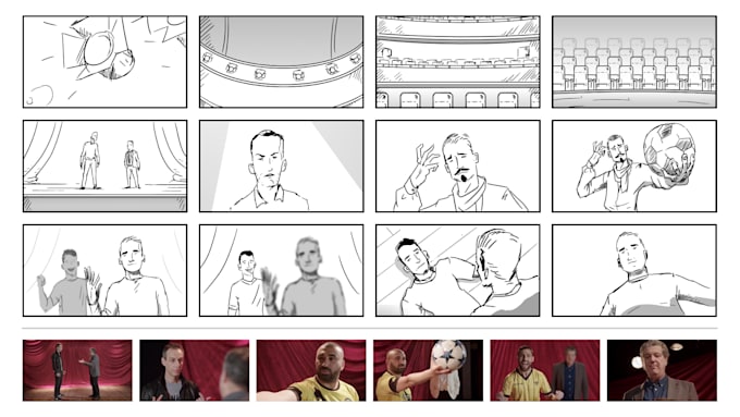 Create beautiful storyboards for video or animation by Timorb | Fiverr