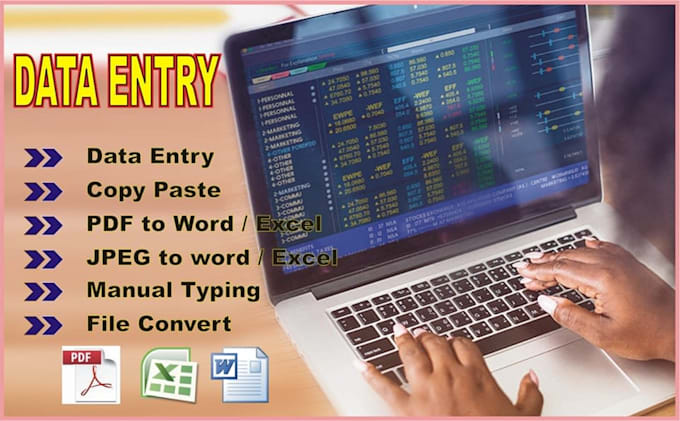 Do data scrap and data entry works by Saqib2244 | Fiverr