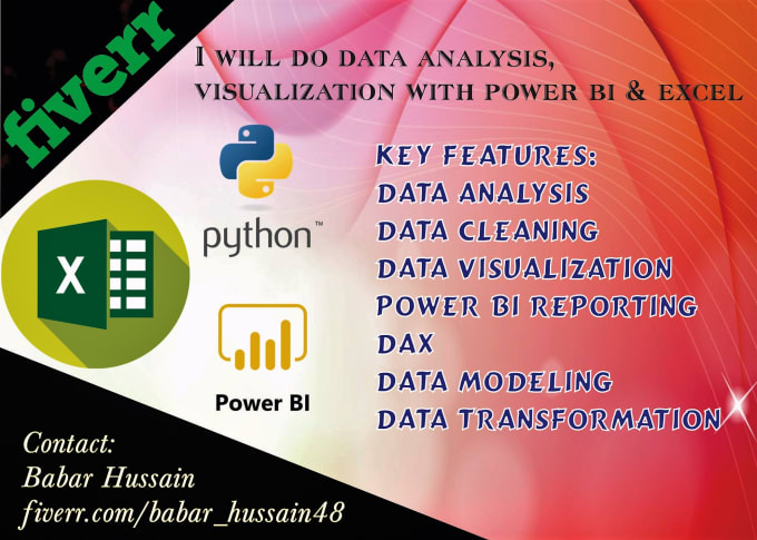 Do Data Analysis Visualization With Power Bi By Babar Hussain48 Fiverr